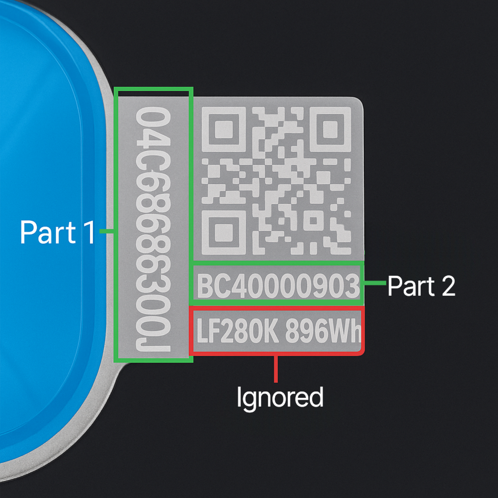 Battery Code Decoder